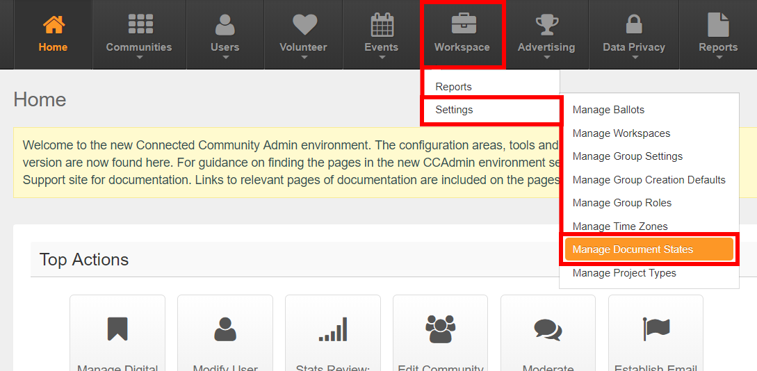 Document States Higher Logic